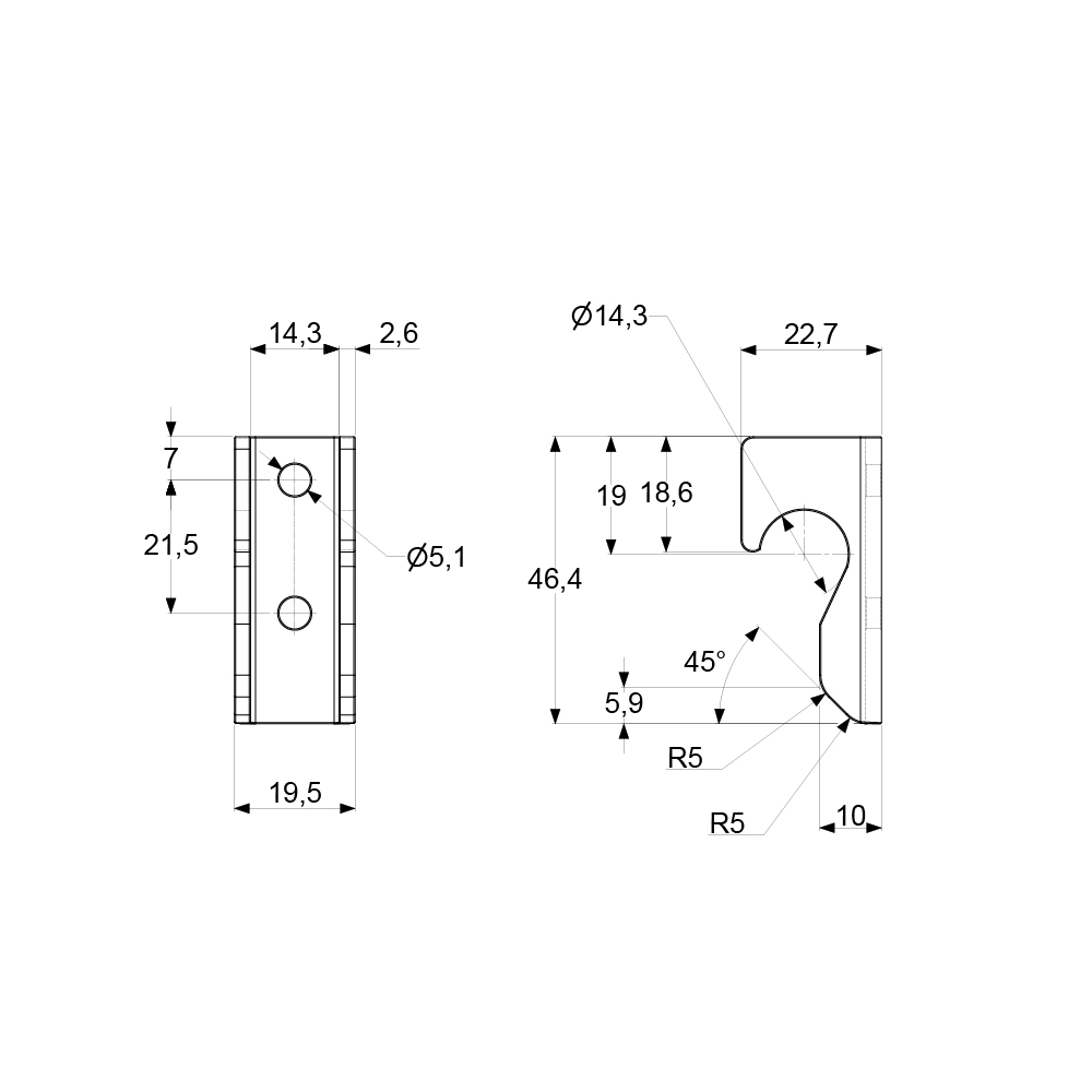 HLD188CP Accessory - Sandfield Engineering