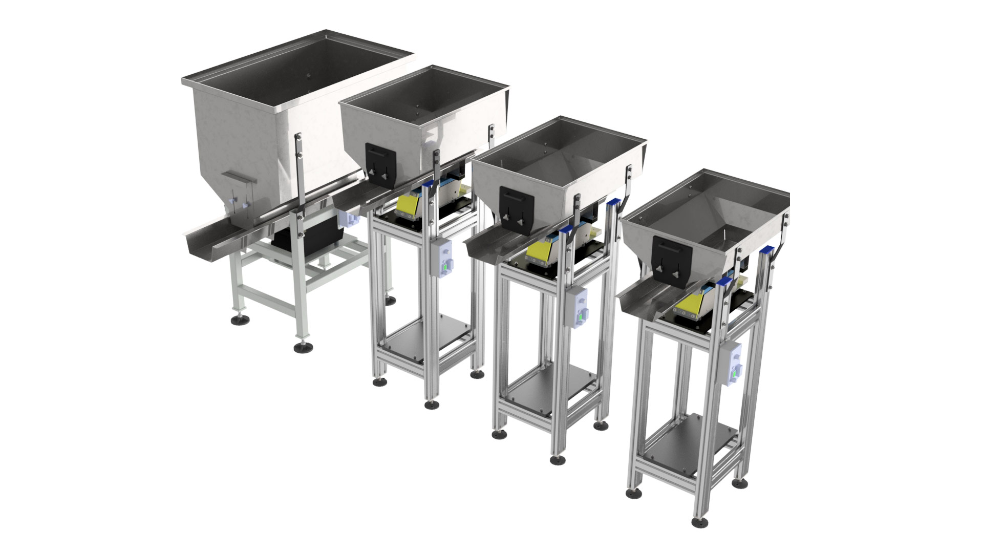 Vibratory Hoppers - Sandfield Engineering